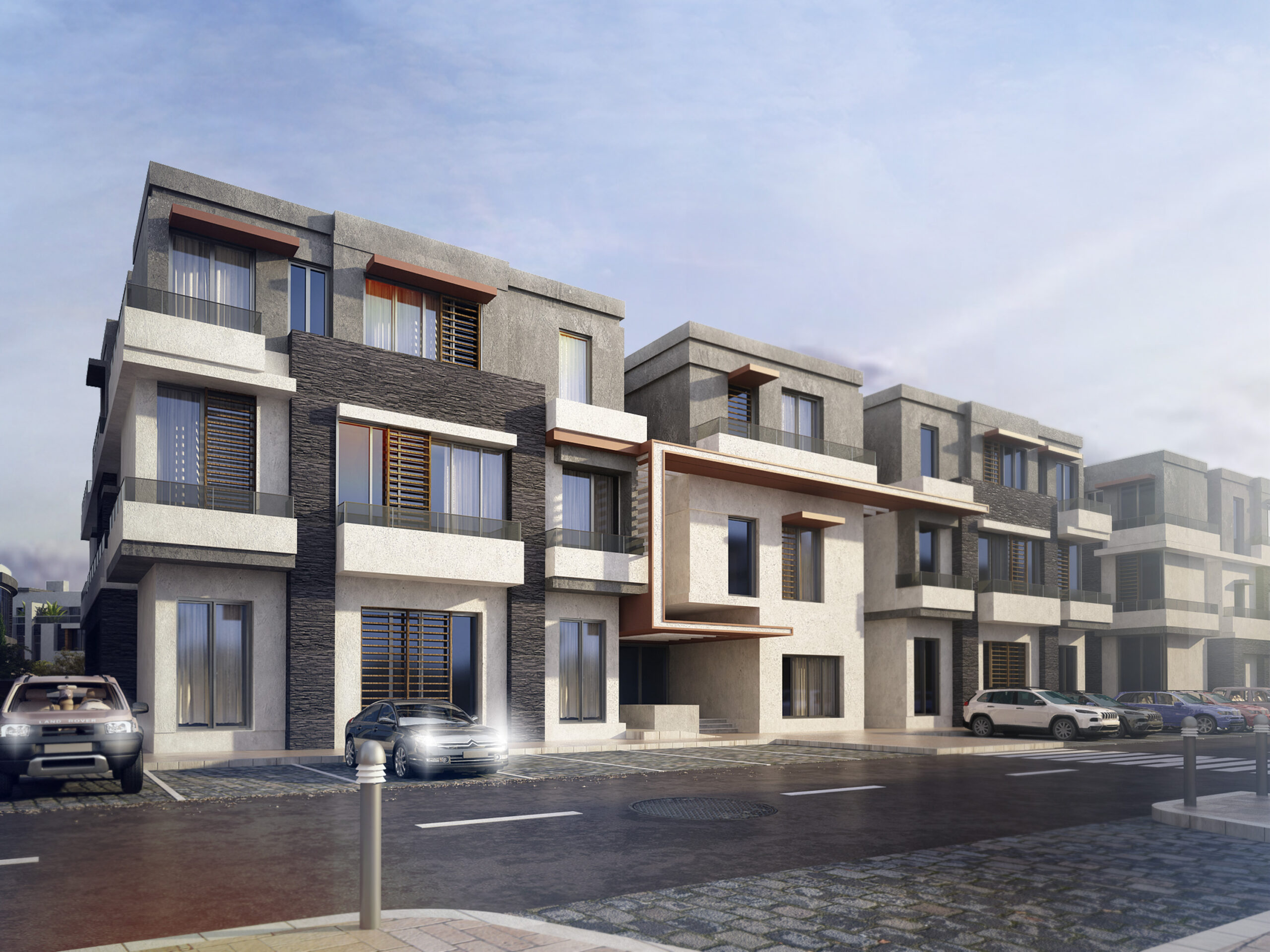 A Contemporary Apartment/Flat Buildings - Designed for Urban Life ...